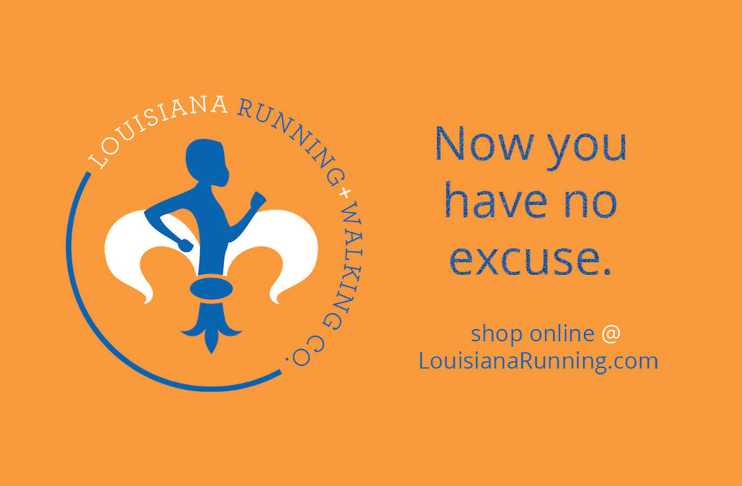 Louisiana Running Gift Cards – Louisiana Running + Walking Co.